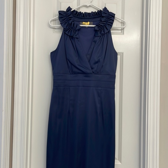 Donna Ricco | Dresses | Donna Ricco Navy Formal Dress | Poshmark